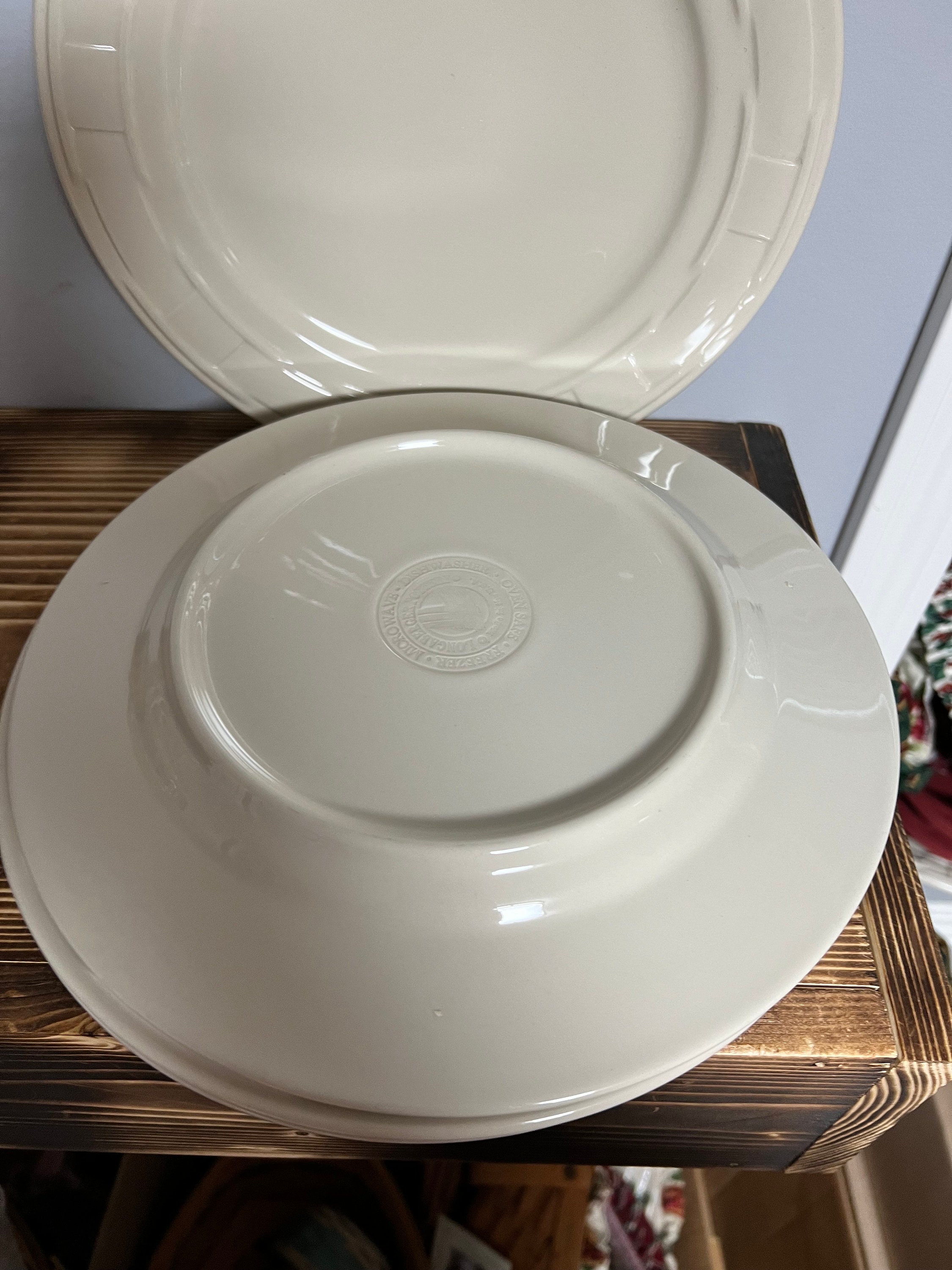 Set of 4 Longaberger Dinner Plates - Etsy