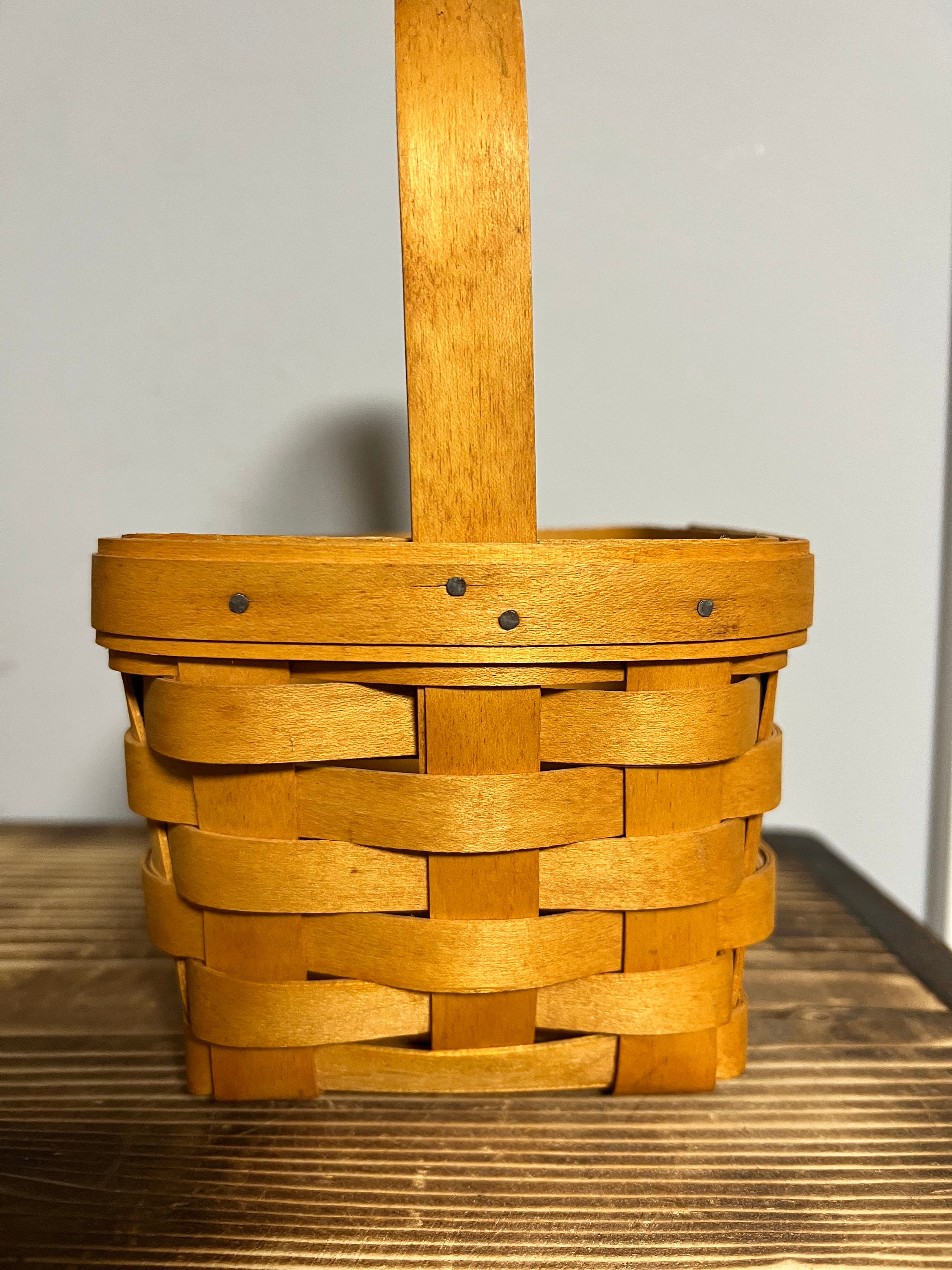 Longaberger Small Peg Basket - Etsy