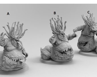 Giant Plague Toad 3D Printed Resin Miniature V1 Tabletop - Etsy