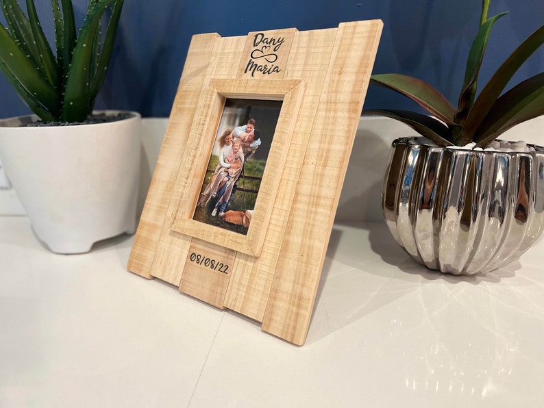 Personalized Photo Frame / Personalized Engraved Picture Frame - Etsy