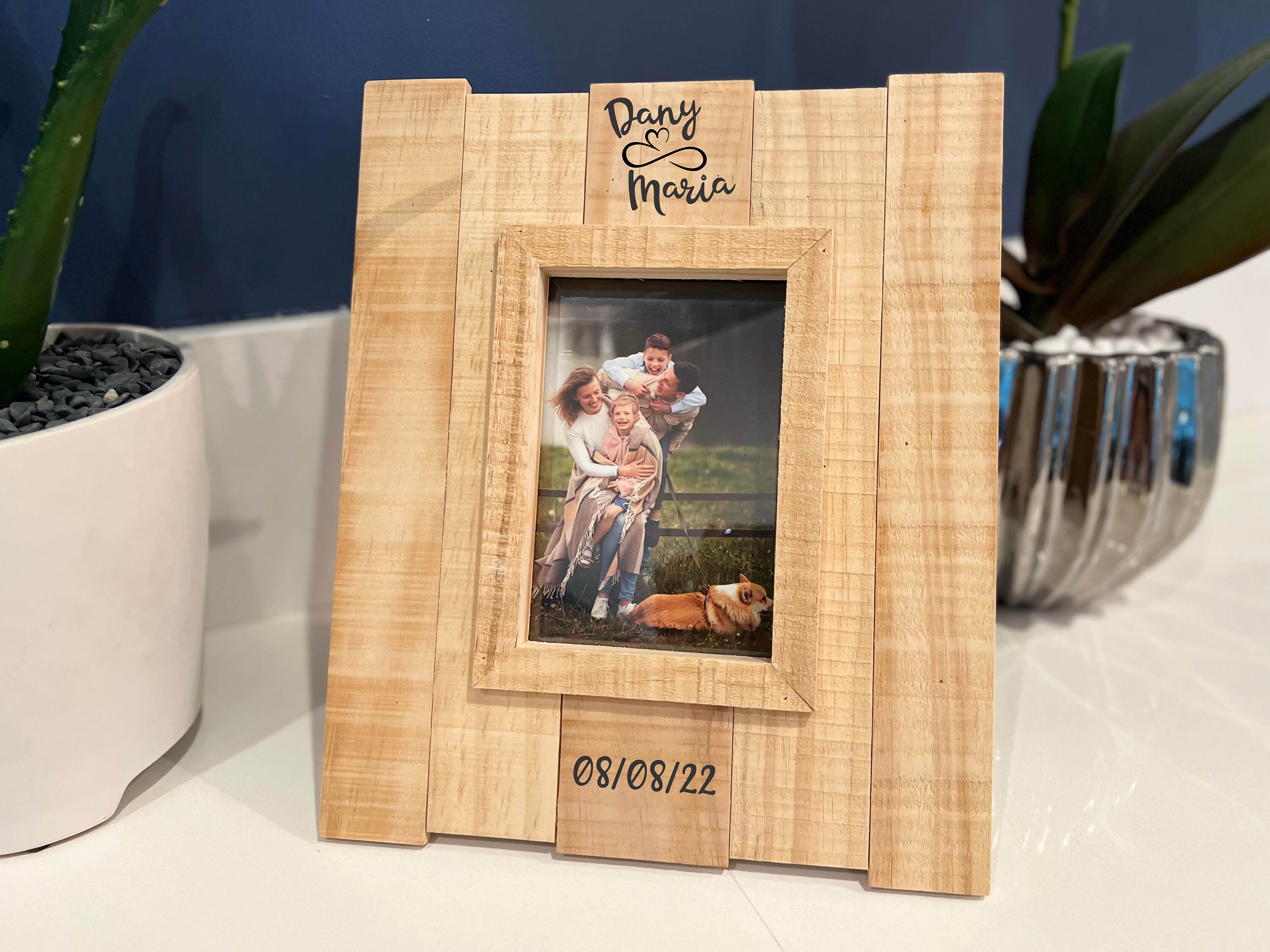 Personalized Photo Frame / Personalized Engraved Picture Frame - Etsy