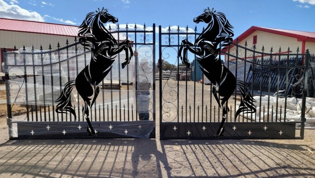 Puertas de entrada / Portones de entrada de hierro de alta resistencia ...