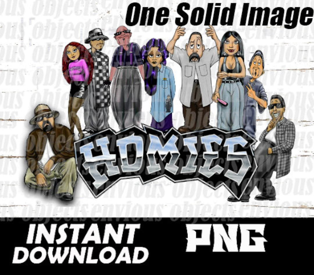 Lil Homies Png, Original Little Homies, Vato Locos, Cholo Png, Chola ...
