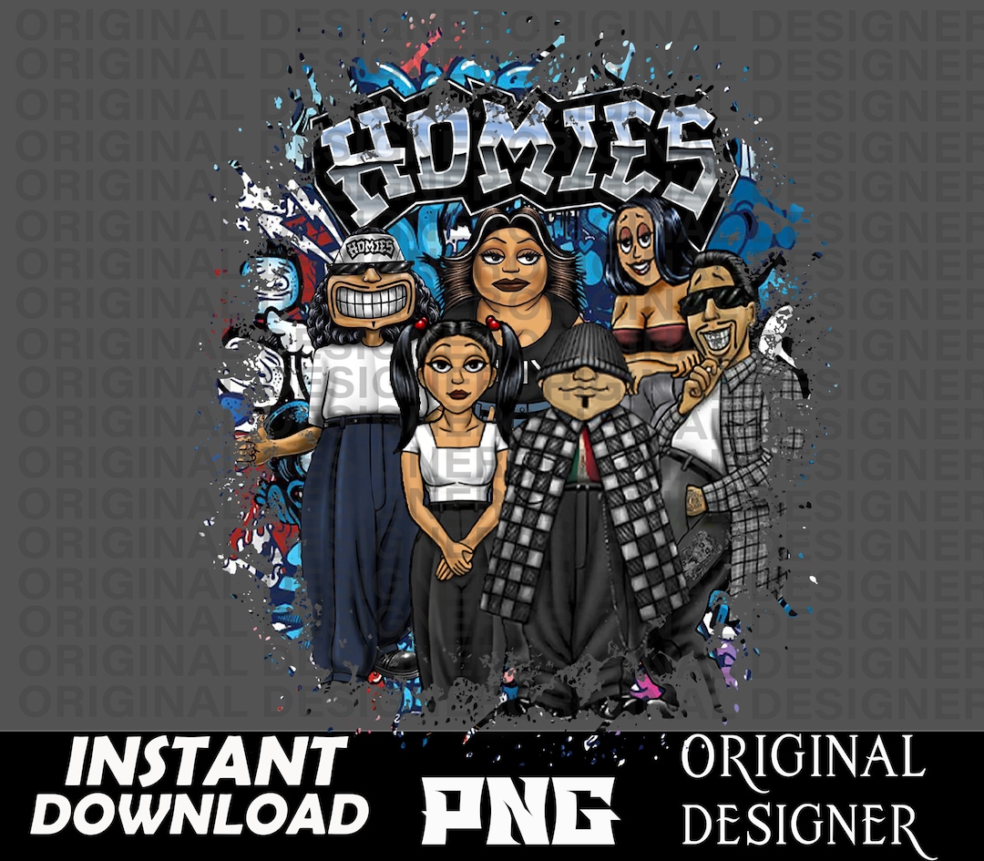 Lil Homies Png, Original Little Homies, Vato Locos, Cholo Png, Chola ...