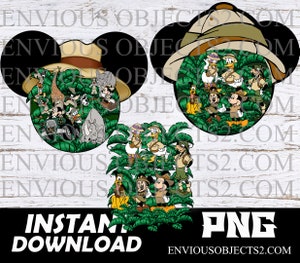 Jungle Alphabet Clipart Safari Clip Art Digital Letters - Etsy Canada