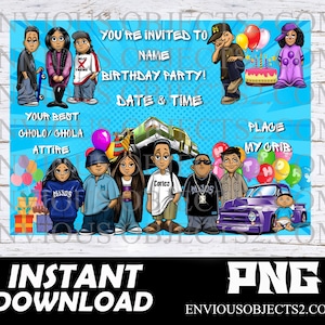 Mijos Invitation, Cholo Party, Lil Homie Birthday Bundle, 90 Birthday ...