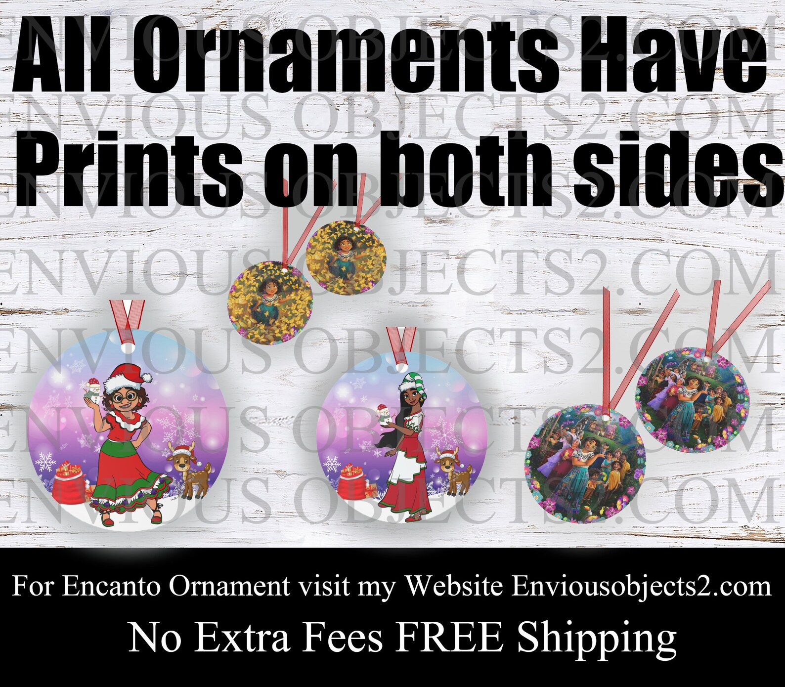 Encanto Christmas Encanto Christmas Ornaments Encanto - Etsy