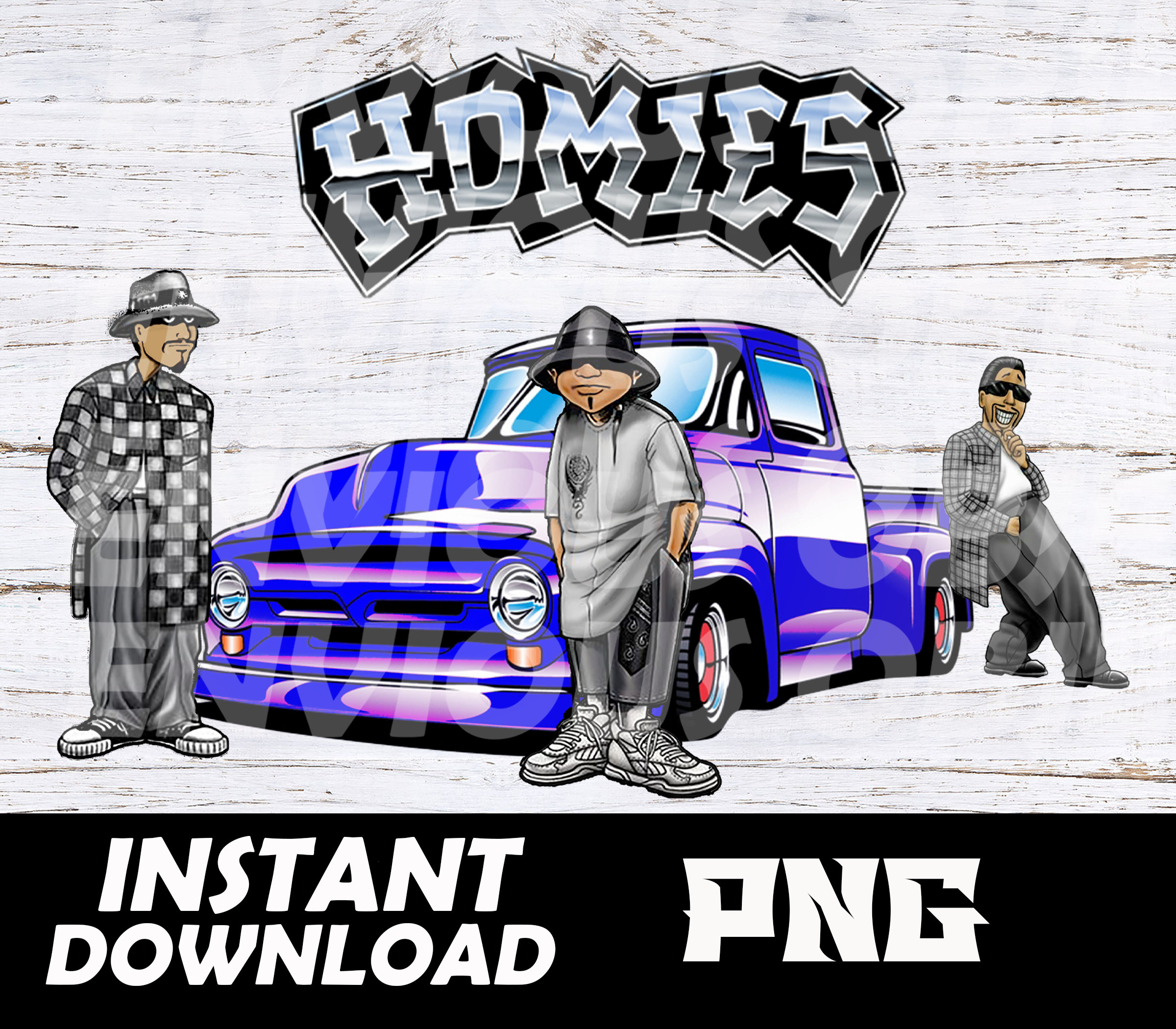 Lowrider Homies Graphics