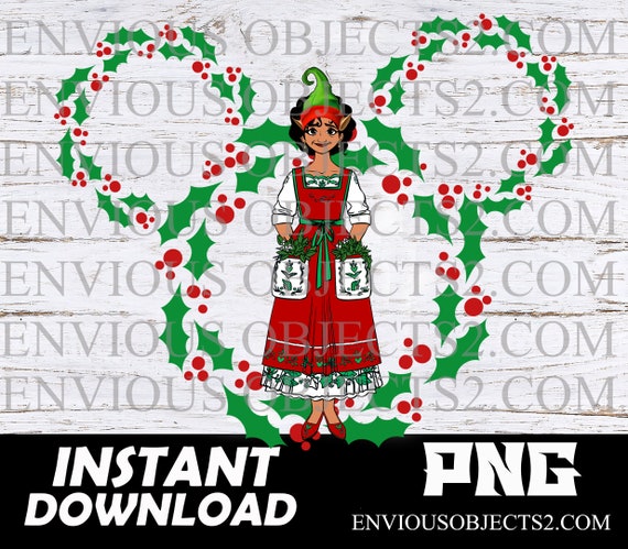 Encanto Encanto Julieta Mirabel Christmas Png Christmas - Etsy