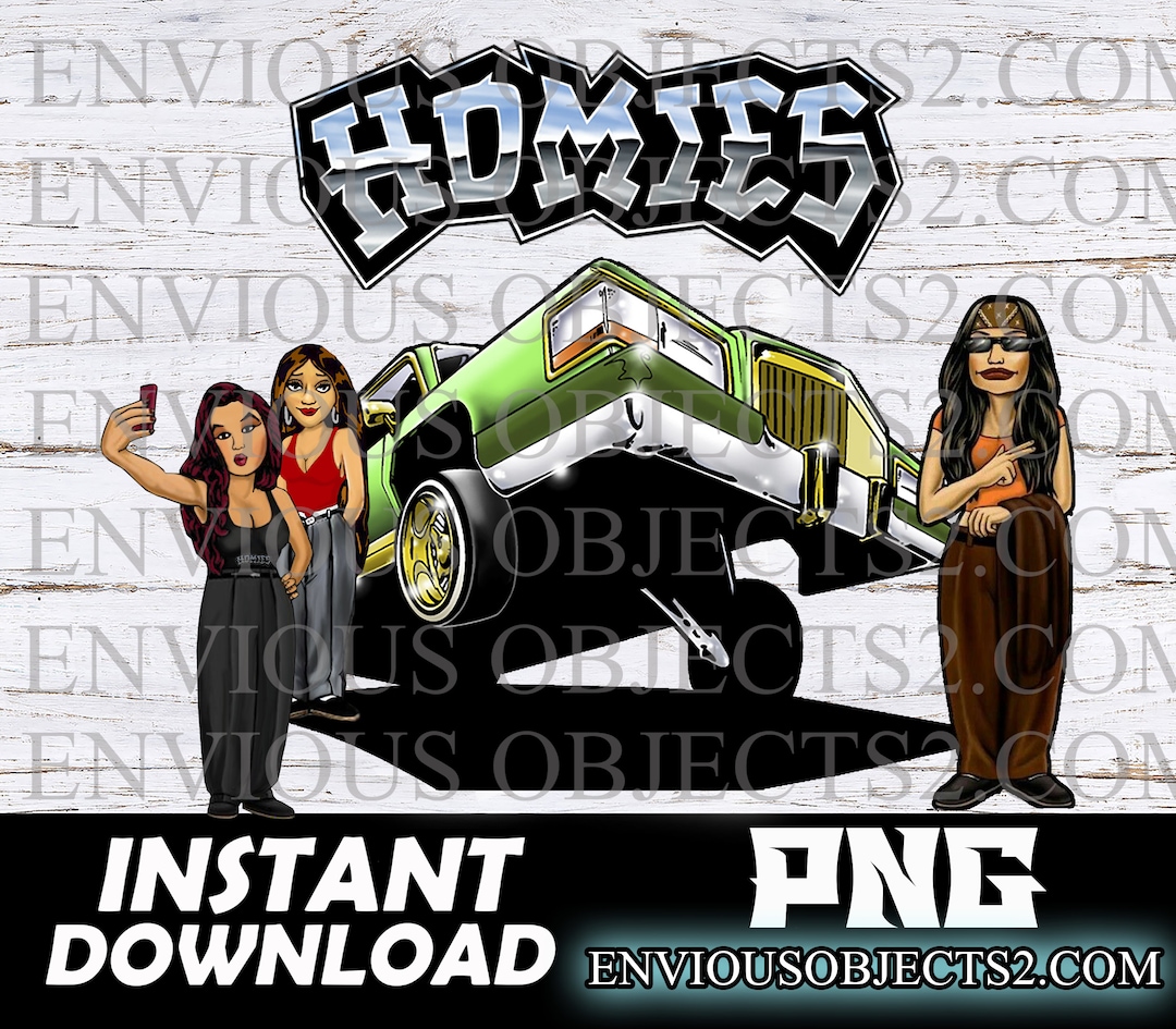 Lil Homies Png, Original Little Homies, Vato Locos, Cholo Png, Chola ...