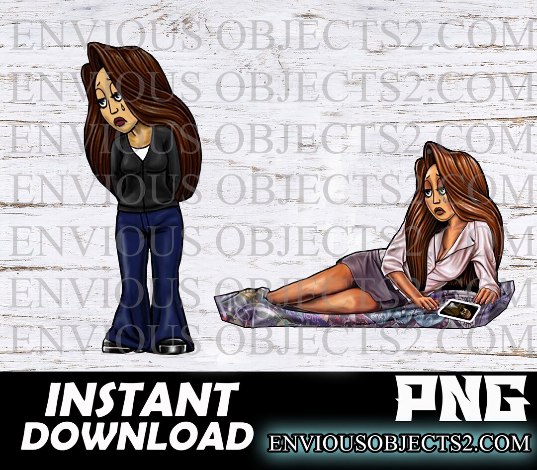 Lil Homies Png, Sad Girl PNG, Little Homies Stickers, Vato Locos, Cholo ...