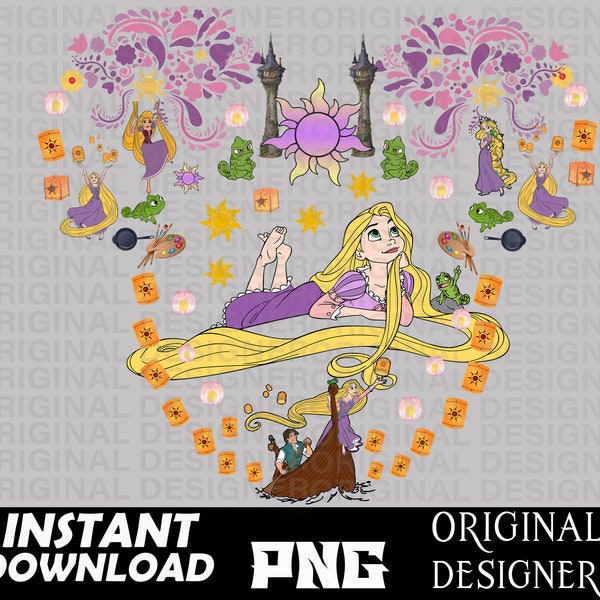 Rapunzel Tangled - Etsy