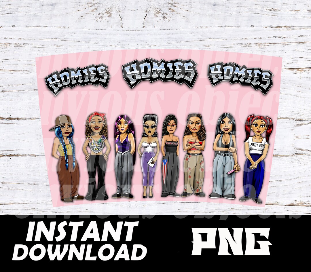 Lil Homies Png Homie Tumbler Homies Digital File (Instant Download) - Etsy