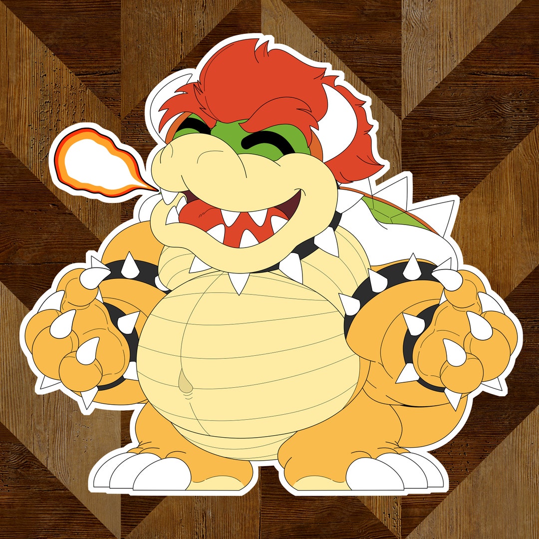 Sticker: Bowser - Etsy