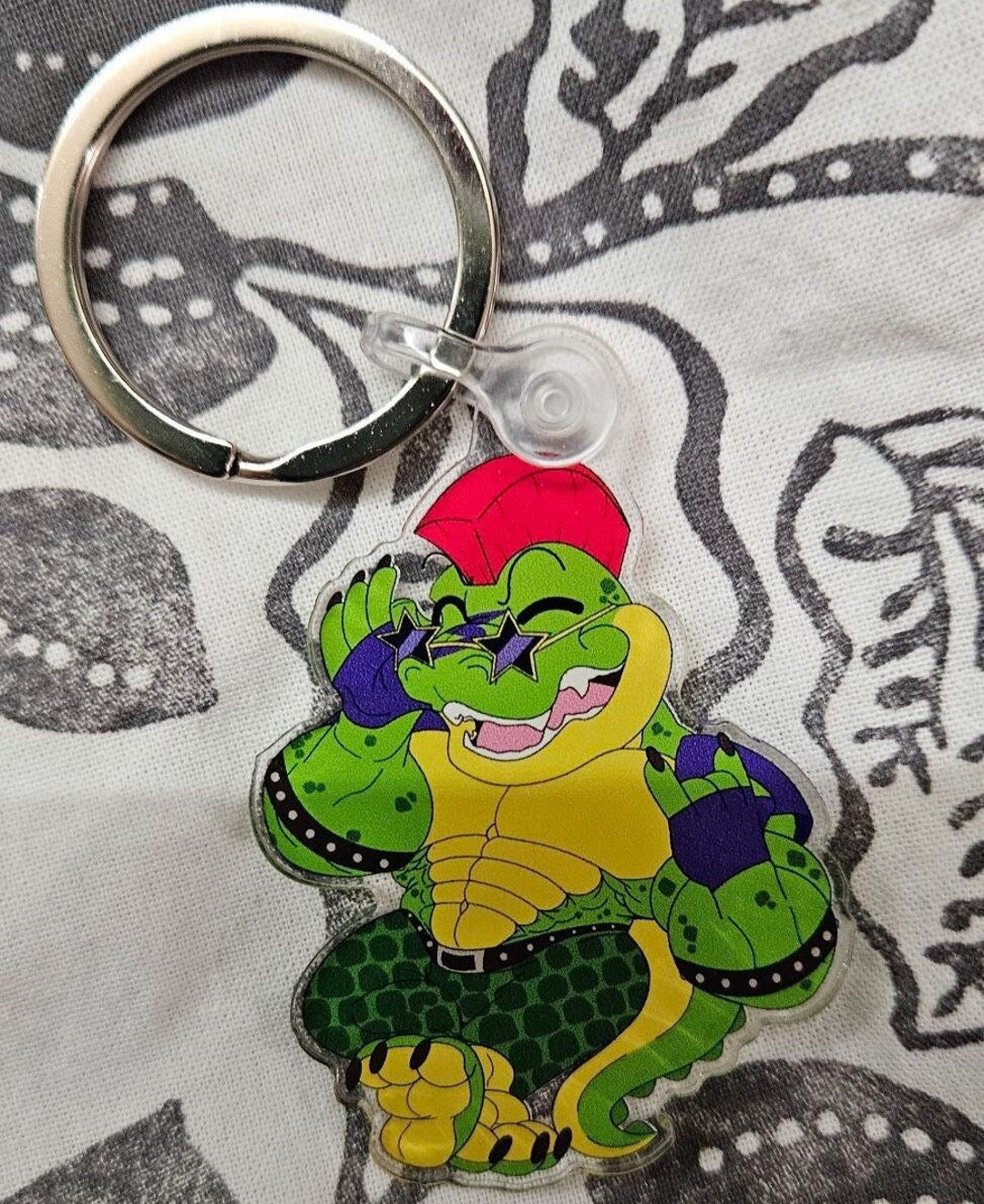Keychain: Montgomery Gator - Etsy