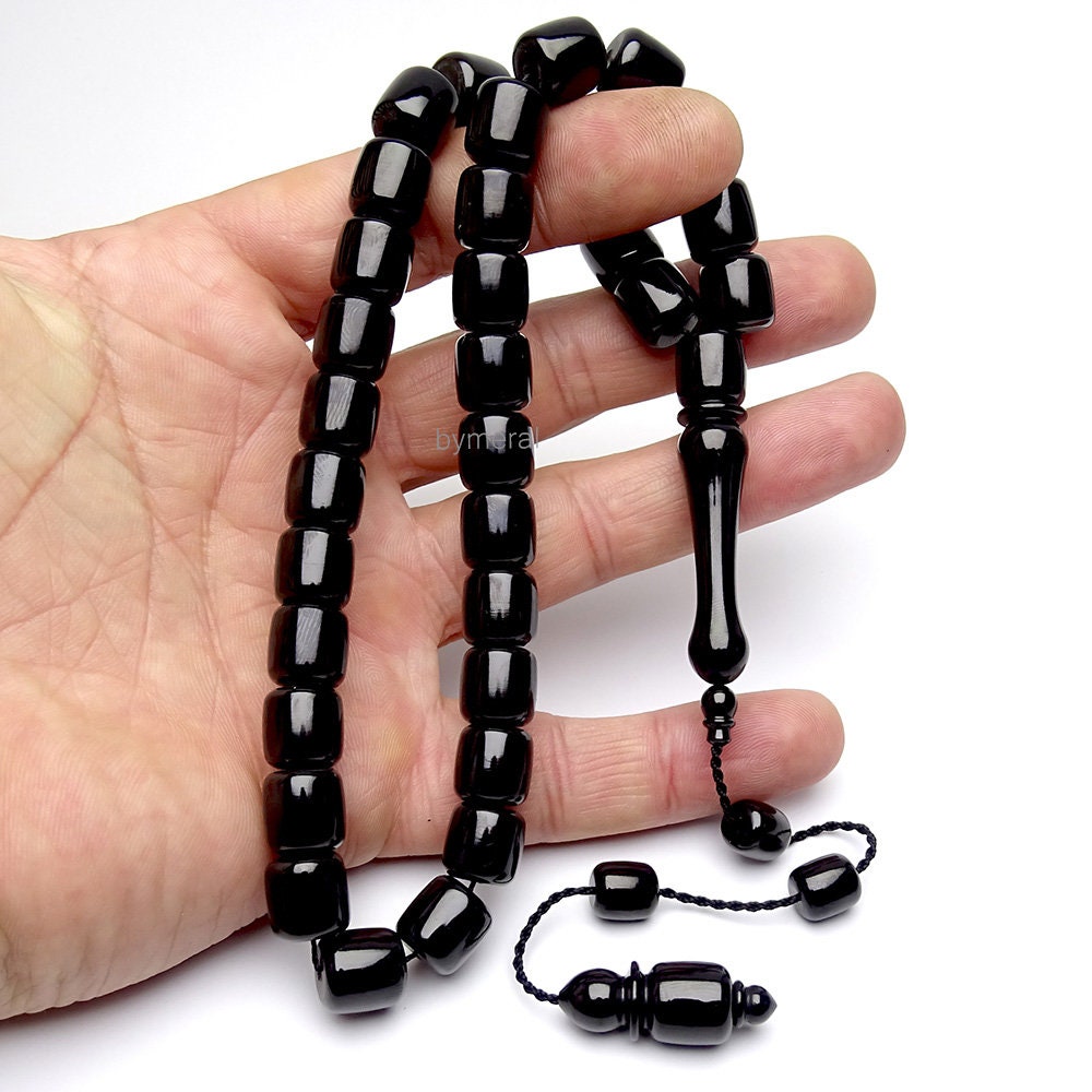 Natural Oltu Stone Rosary That We Custom Made - Etsy