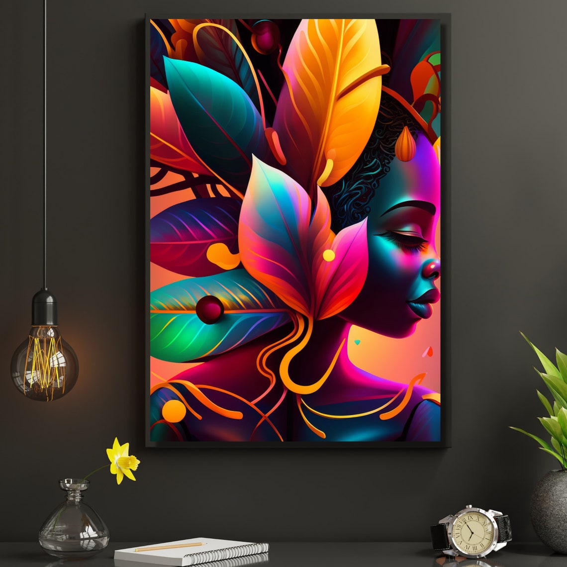 Abstract Digital Print Instant Download, Modern Wall Art, Printable ...