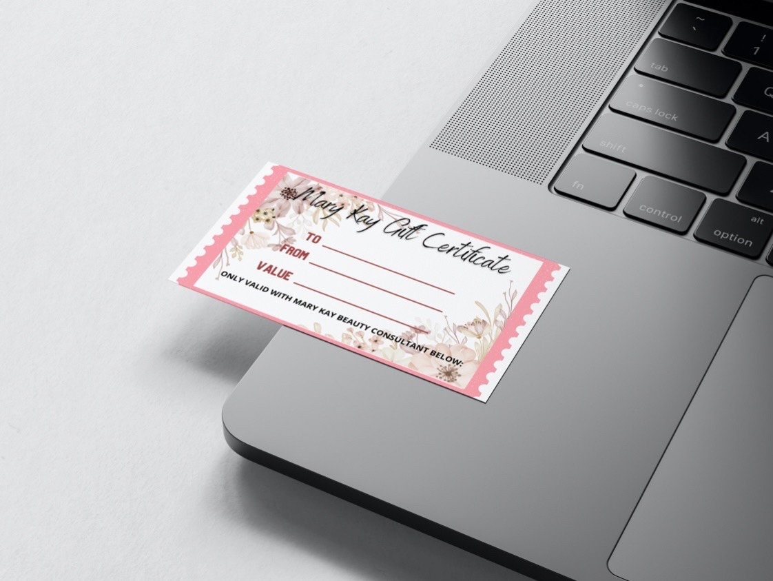 MK Gift Certificate Digital Download - Etsy