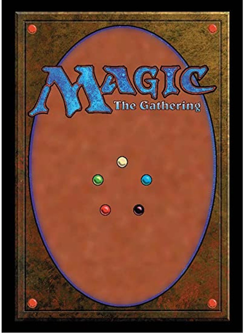 Magic: the Gathering Card Backing - Etsy