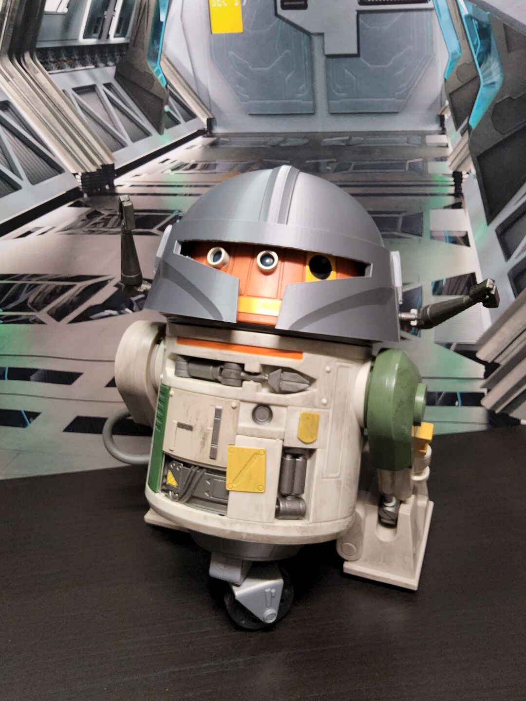 Mandalorian Droid Depot Helmet - Etsy