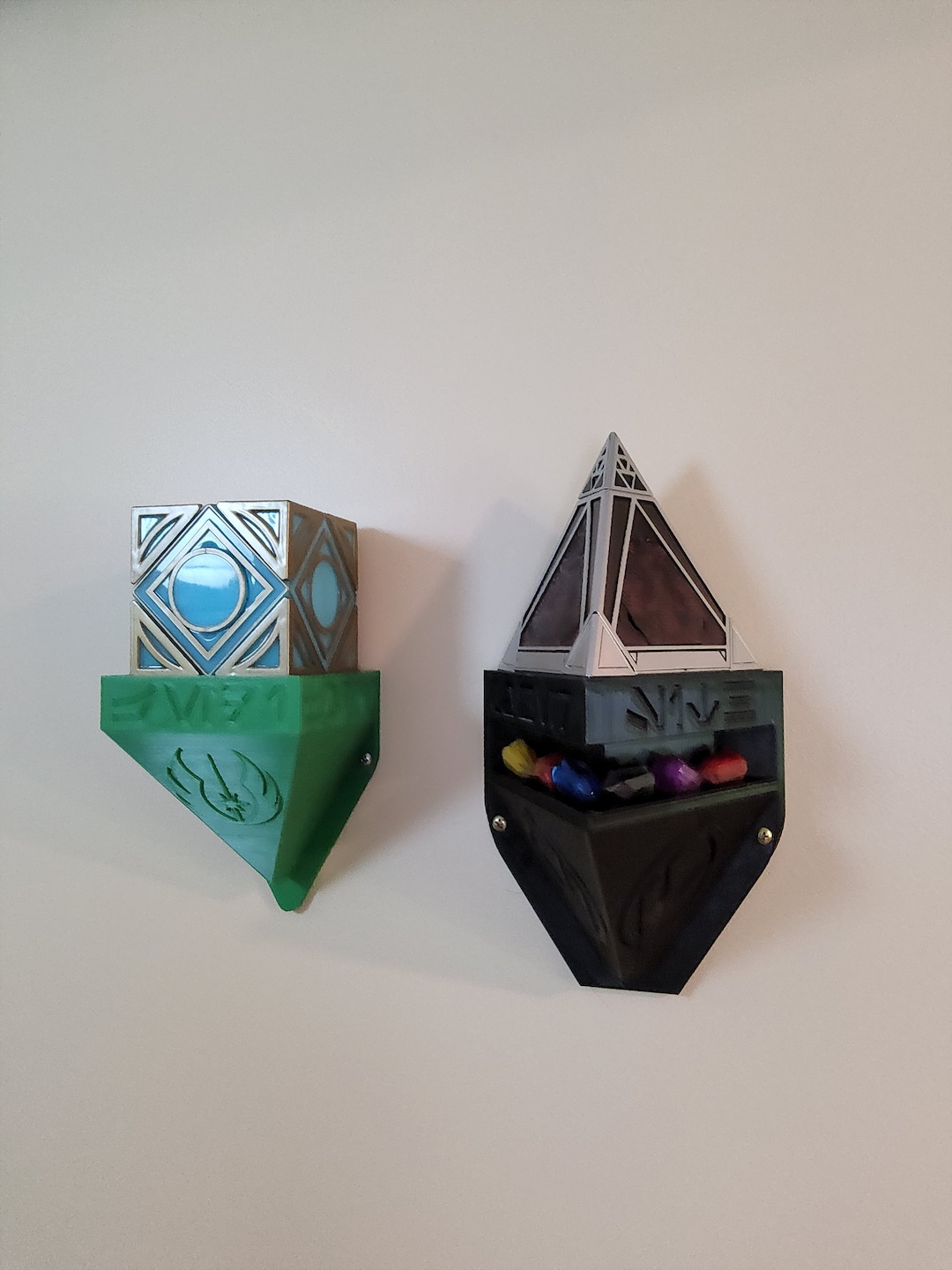 Holocron or Wayfinder Wall Mounted Stand - Etsy