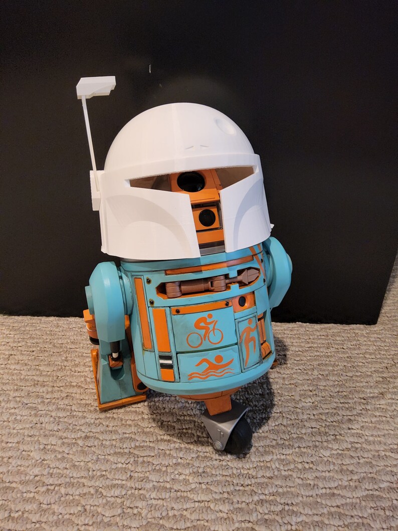 Mandalorian Droid Depot Helmet - Etsy