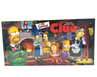 Simpsons Clue Board - Etsy