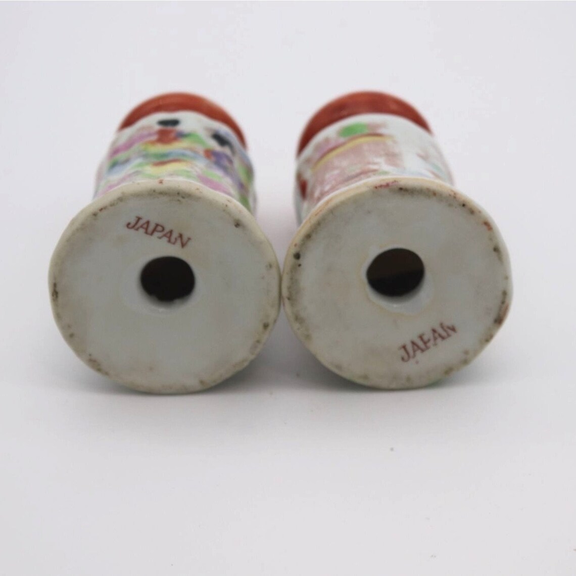 Vintage Porcelain Japanese Salt Shakers. Asian Salt and Pepper - Etsy