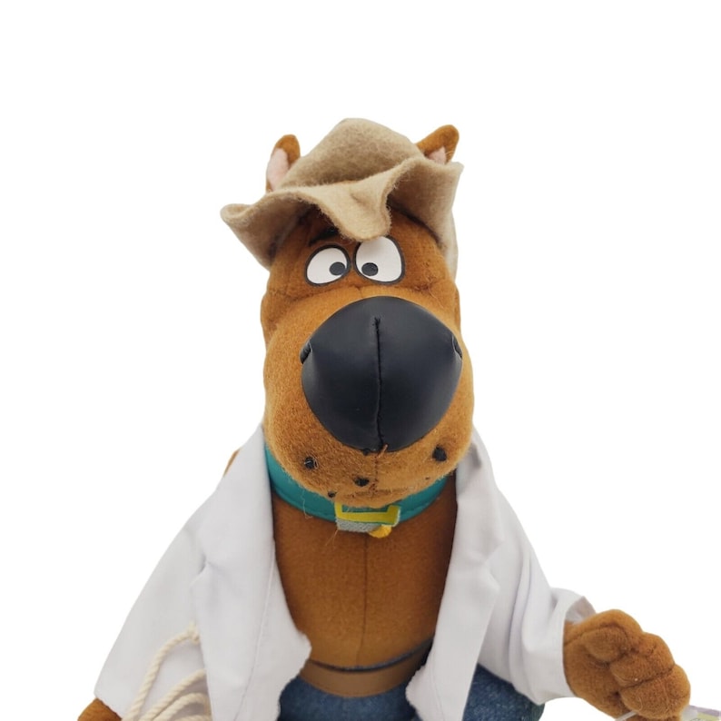 VTG Scooby Doo Cowboy Plush 2000 Blockbuster Exclusive Stuffed Animal ...