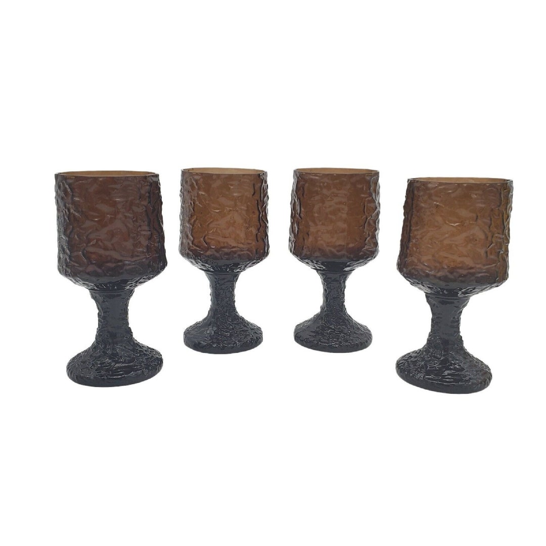 Rare Lenox Crystal Hand Blown Wine Cordial Glasses Set Of 4 Vintage