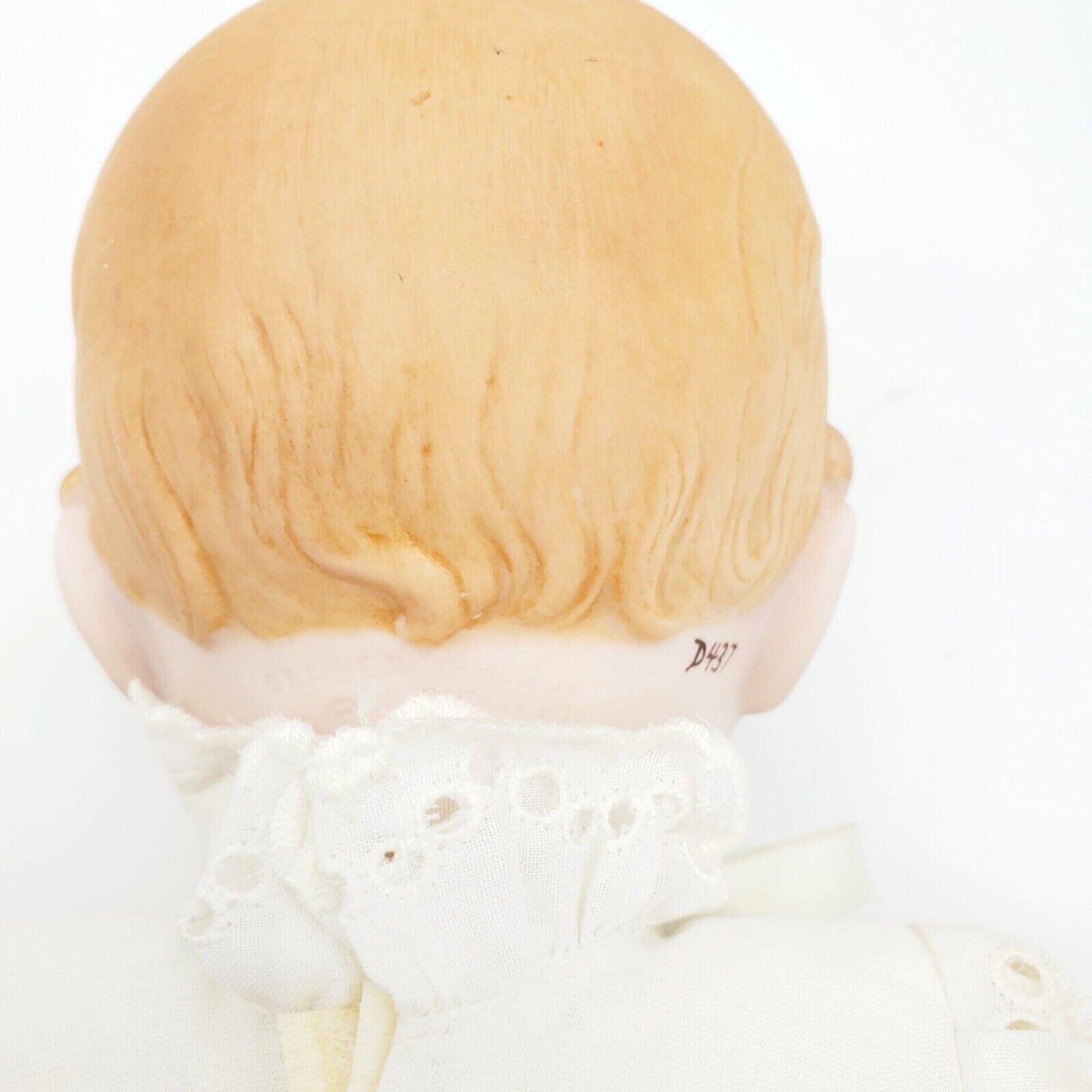 Vintage 1981 Porcelain Gerber 14 Baby Doll Christening Gown Moving Eyes ...