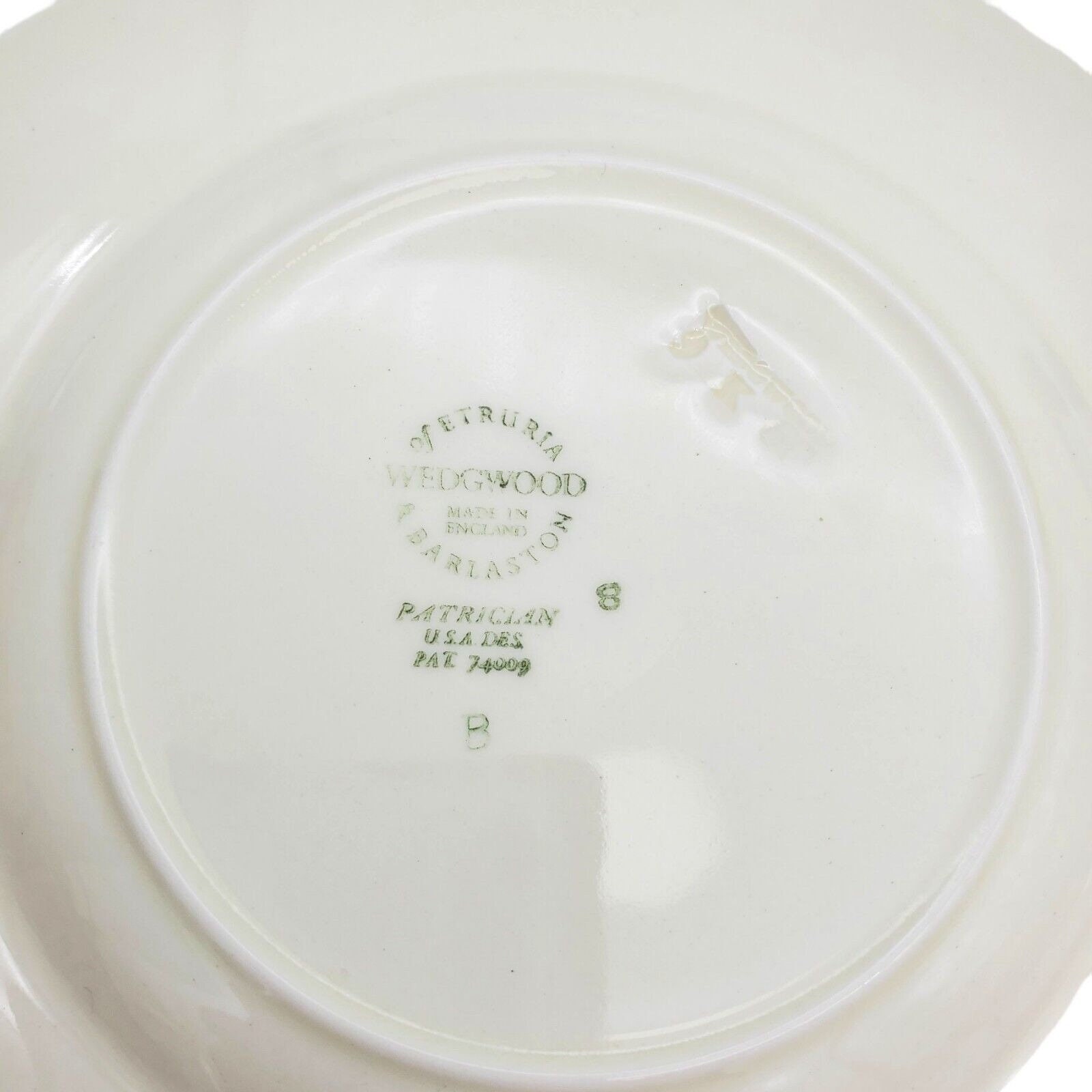 Wedgwood Patrician Etruria & Barlaston Crème Embossed Bread Desert ...