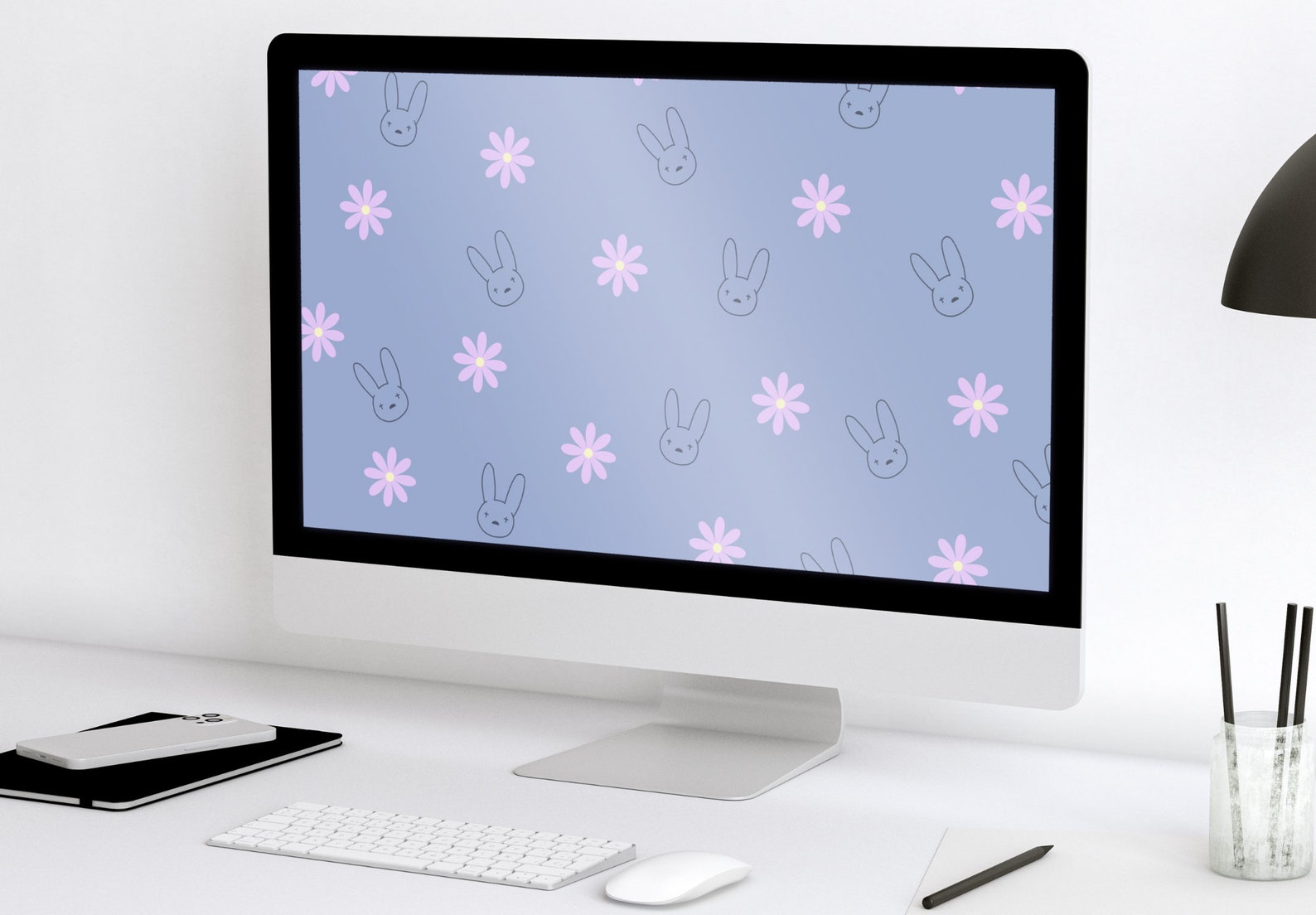 Bad Bunny Desktop Wallpaper, Laptop Wallpaper, Desktop Wallpaper, Bad ...