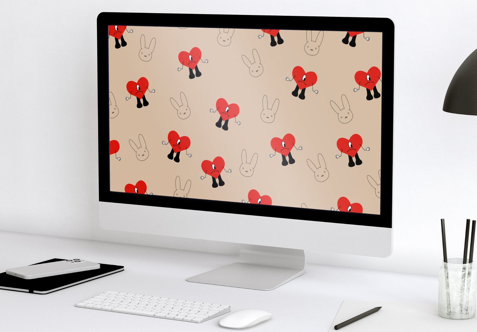 Bad Bunny Desktop Wallpaper, Laptop Wallpaper, Desktop Wallpaper, Bad ...