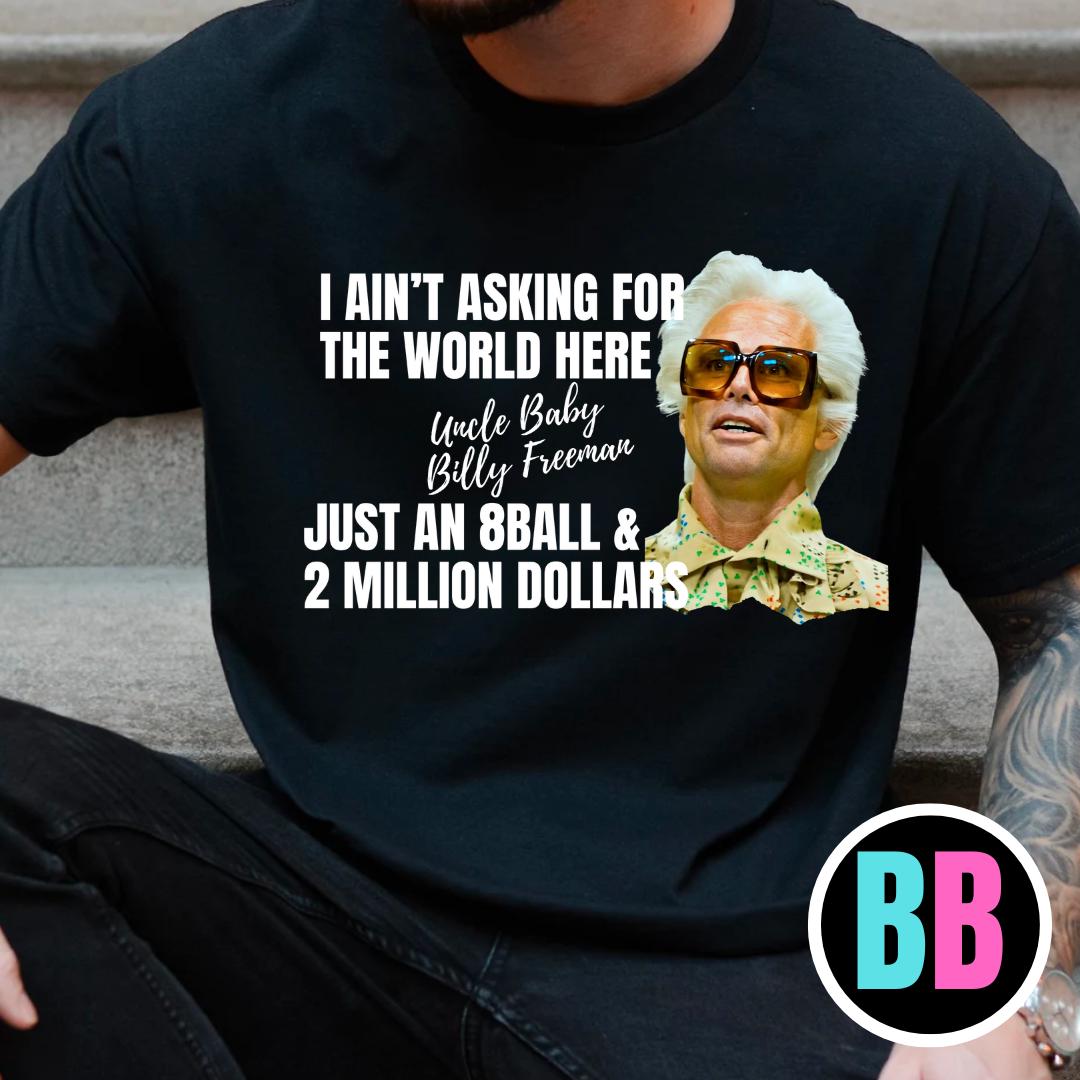 Uncle Baby Billy, Righteous Gemstones, 2 Millions Dollars Shirt - Etsy