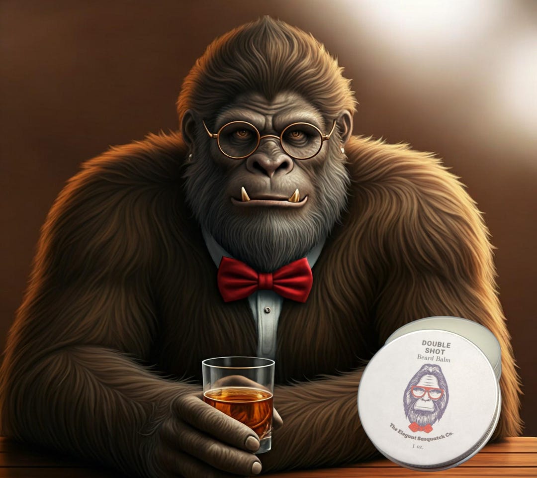 Dounle Shot-whiskey Oak, Vanilla Sherry Beard Balm: Warm Scent, Soft ...