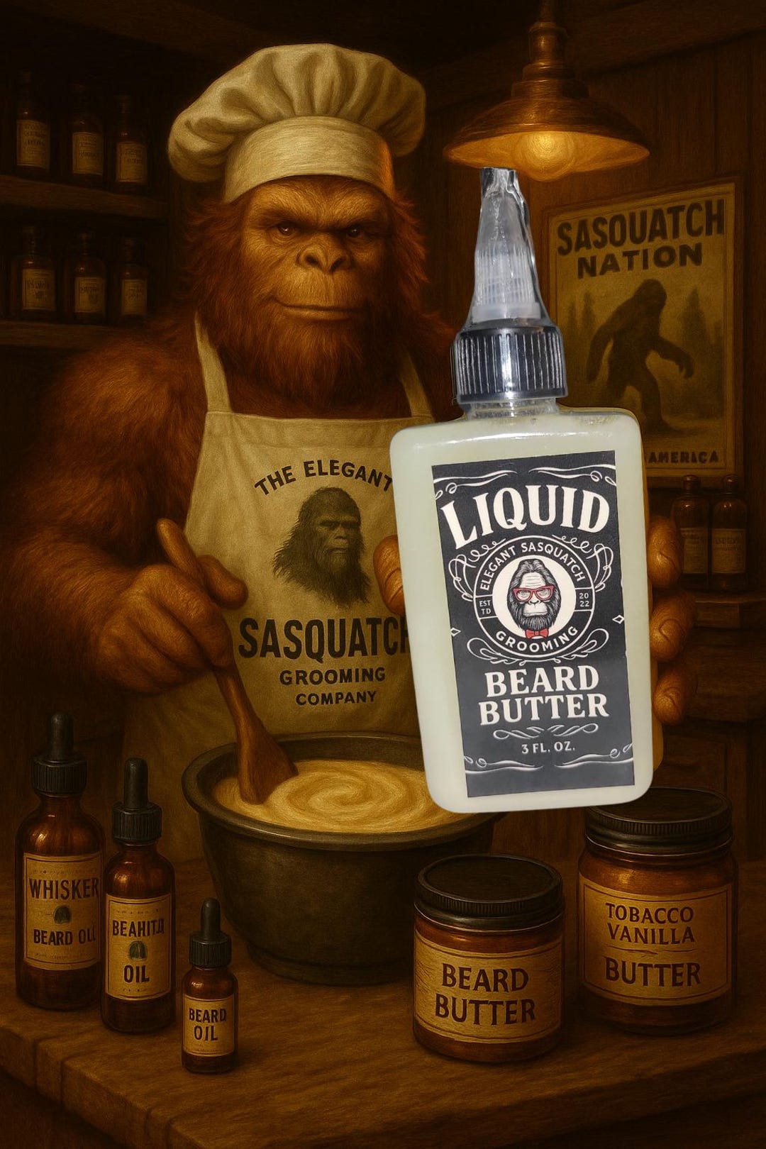 Unscented Liquid Beard Butter – 3 Oz | Nourishing Beard Moisturizer and ...