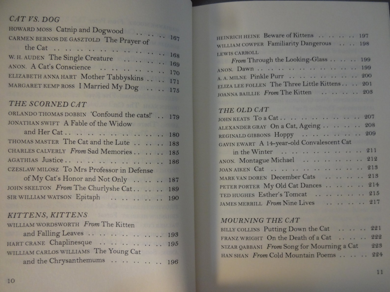 The Great Cat, Poems About Cats, Selected and Edited by Emily Fragos - Etsy