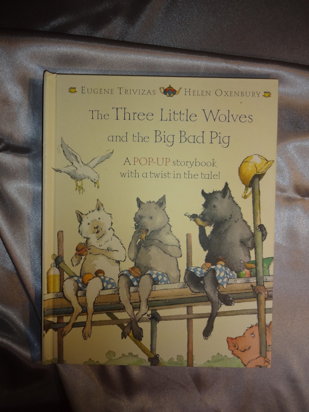 Three Little Wolves (the) and the Big Bad Pig, A Pop-up Story Book, by ...