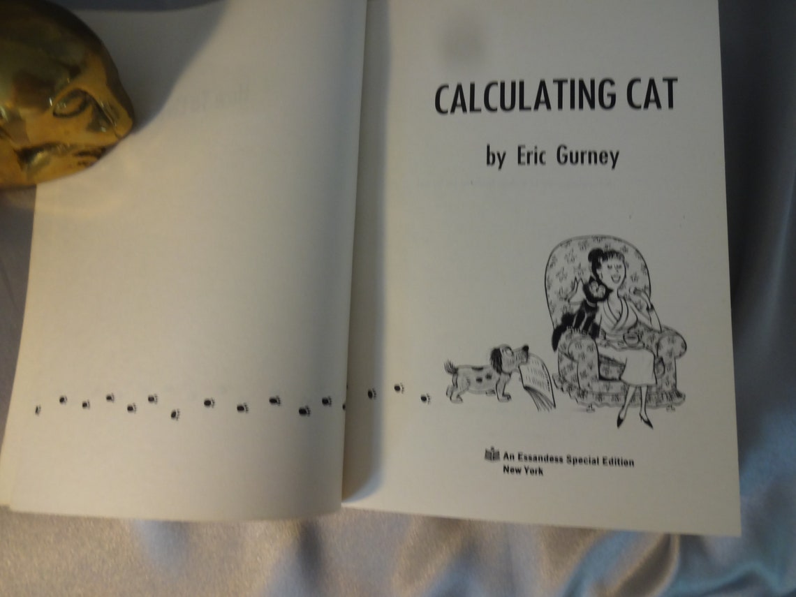 How to Live With a Calculating Cat, by Eric Gurney - Etsy