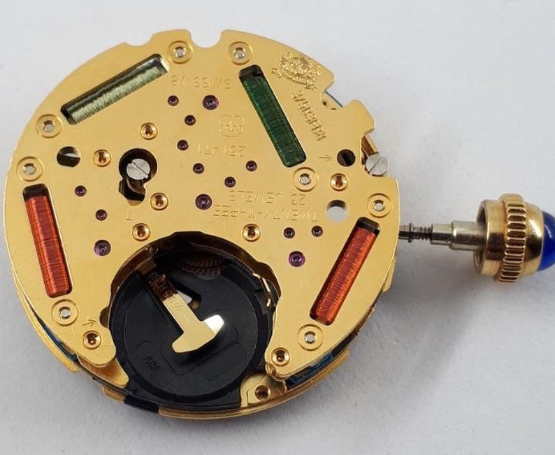 ETA 251.471 Festina. Working. Bent Hands. See Photos. - Etsy