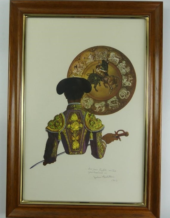 John Fulton Obra del torero y pintor dedicado 1983 - Etsy México