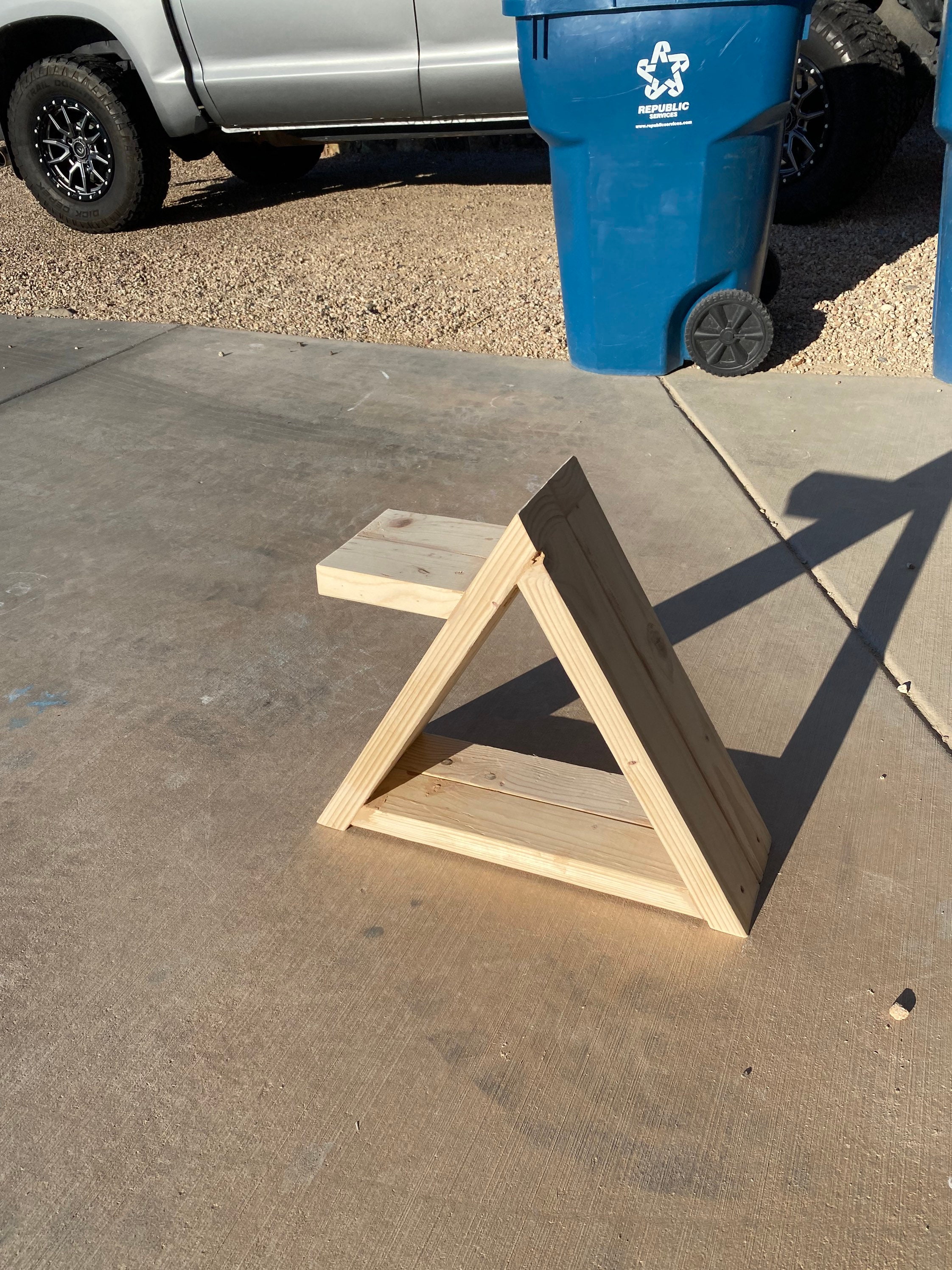 Handmade Customs Triangular Nightstand - Etsy