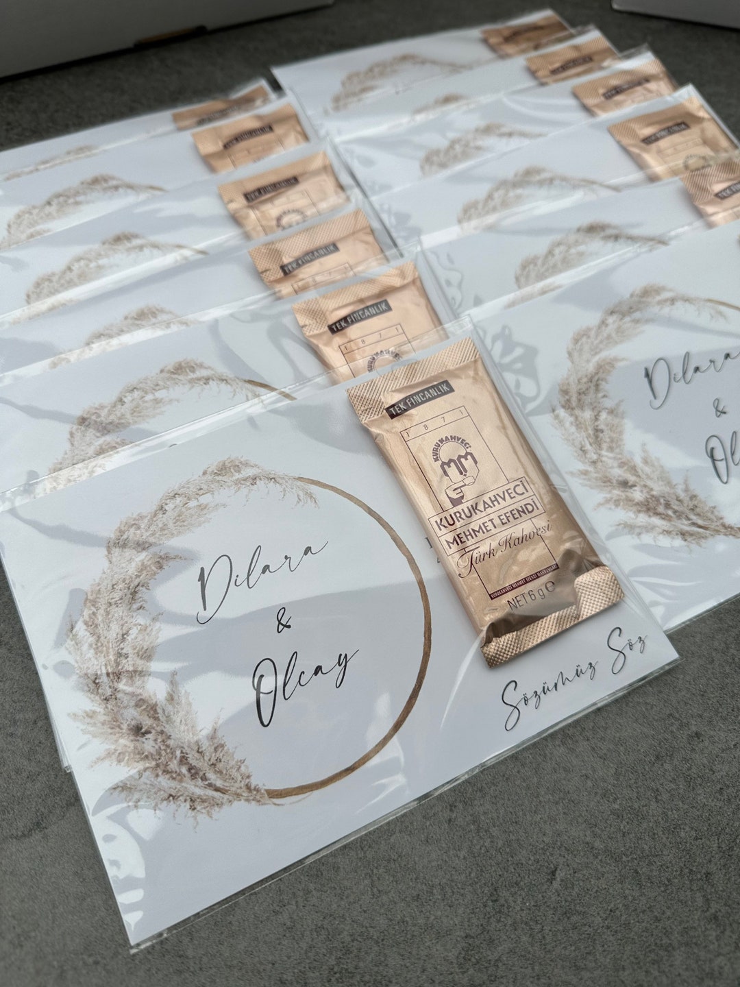 Party Favors | Turkish Coffee | Mehmet Efendi | Engagement | Wedding ...