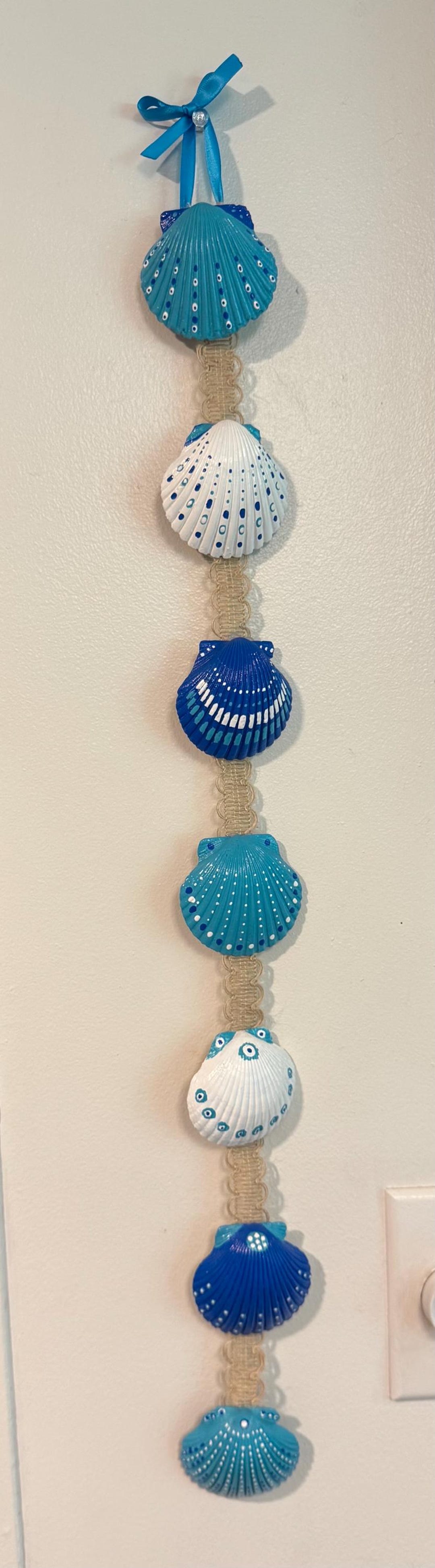 Scallop Shell Beach Hanger - Etsy