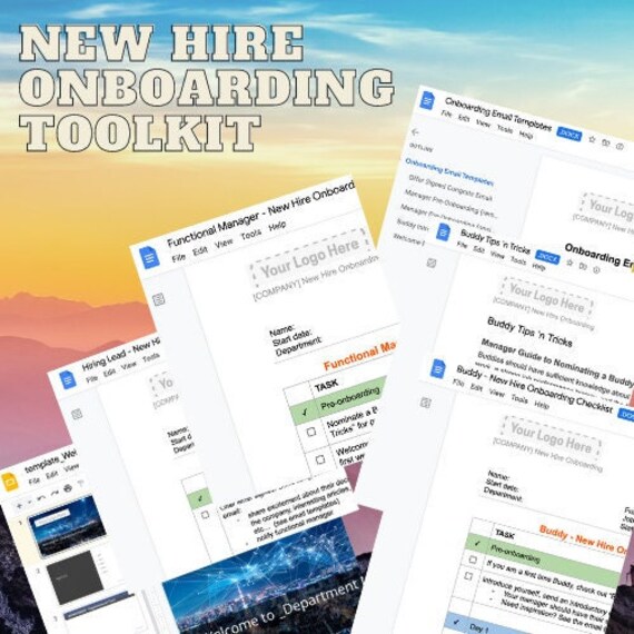 New Hire Toolkit Onboarding Tools for Managers & Buddies | Etsy