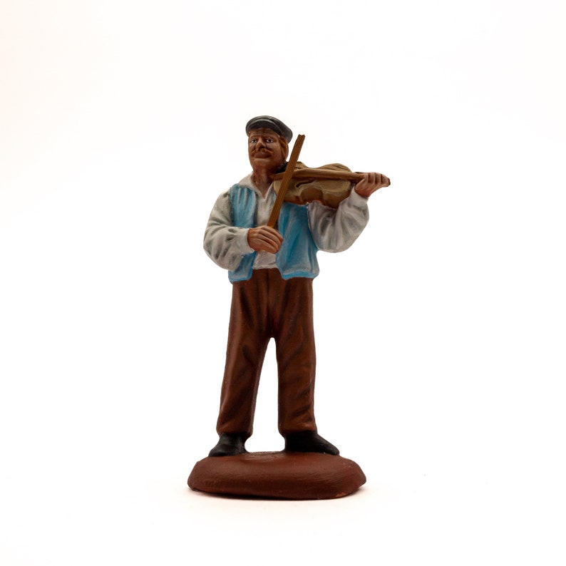 Les musiciens - Santon de Provence peint à la main - Etsy France