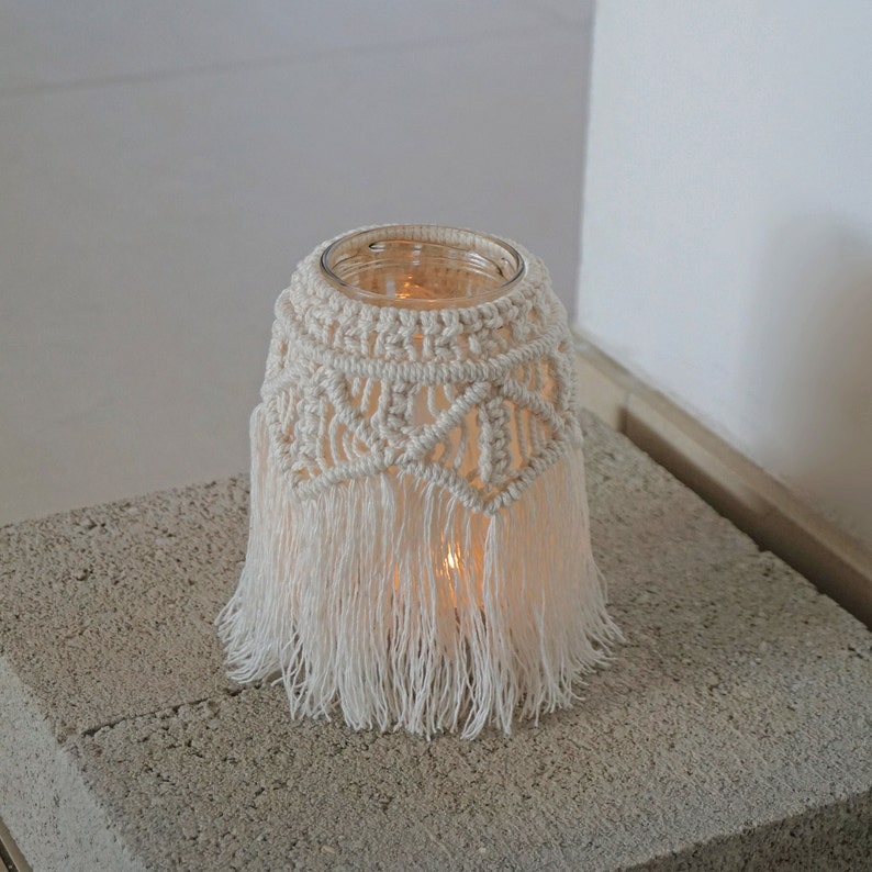Macrame / Lantern / Tea Light / Pattern - Etsy