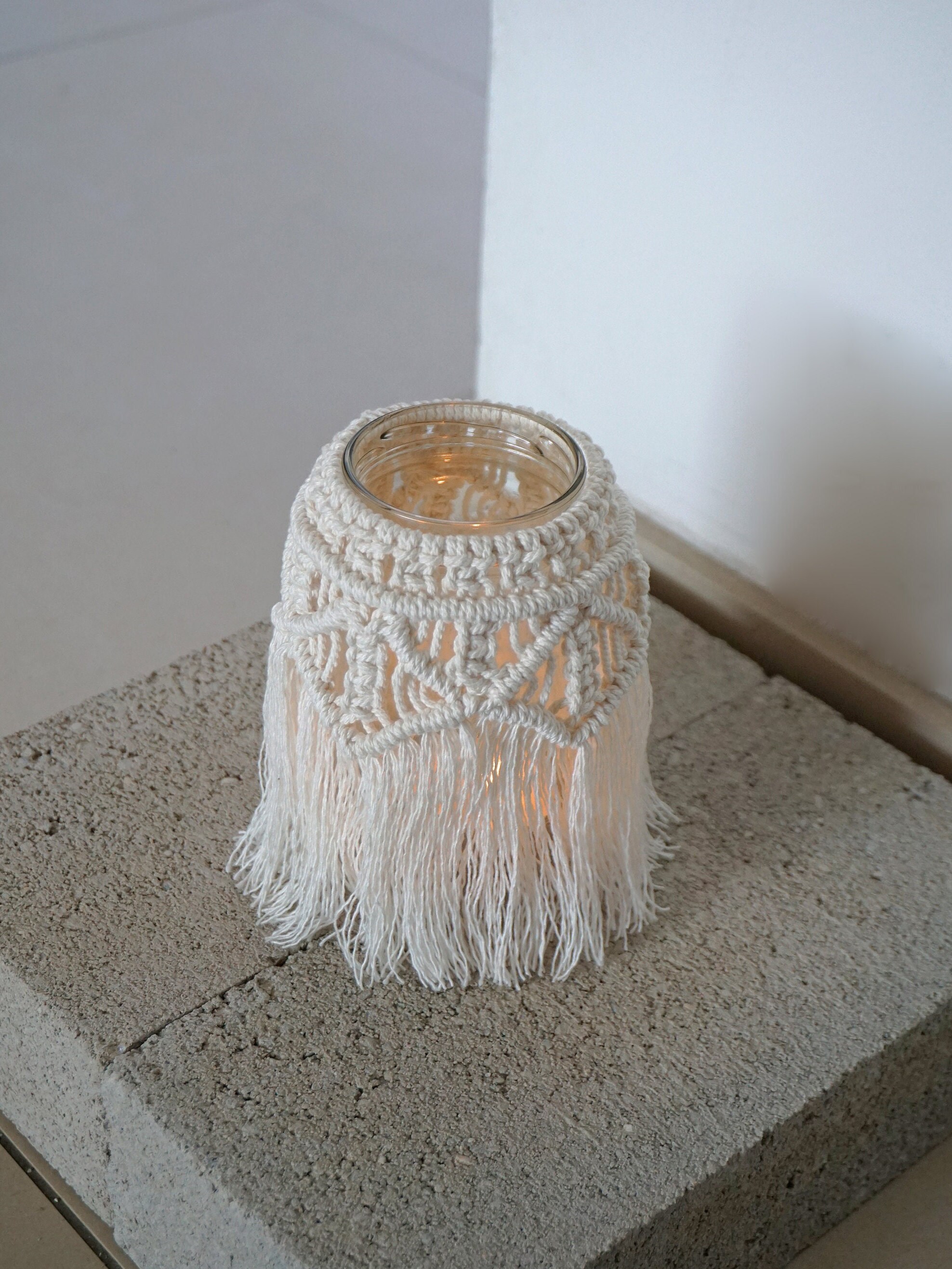 Macrame / Lantern / Tea Light / Pattern - Etsy