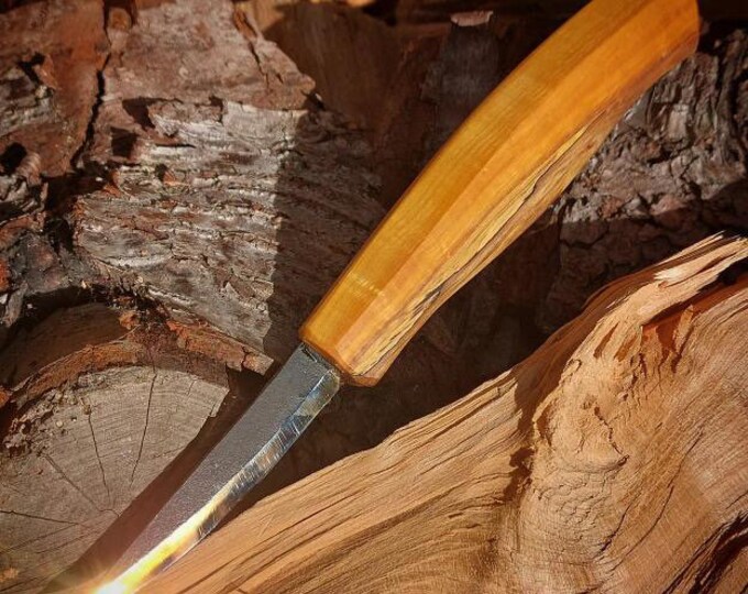 Lee Stoffer Custom Sloyd - 80mm Blade - Etsy